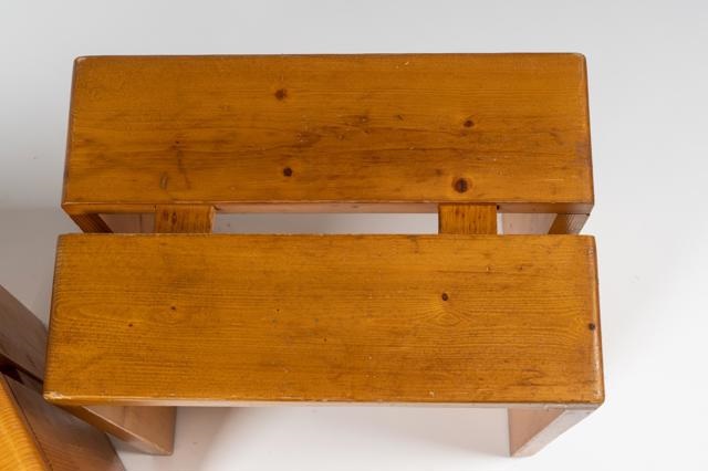 PAIR OF CHARLOTTE PERRIAND STOOLS by Charlotte Perriand on artnet