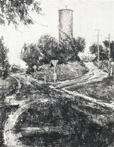 Wooli watertower by Nicholas Harding on artnet