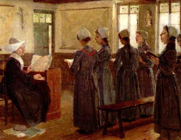 The singing school by Walter Gay on artnet