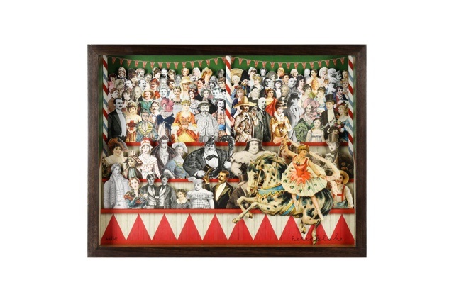 3D Circus triptych by Peter Blake on artnet