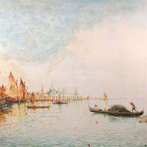 Vue de la Lagune de Venise. by Albert Ferdinand Duprat on artnet