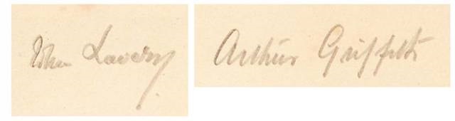 MICHAEL COLLINS and ARTHUR GRIFFITHS by John Lavery on artnet