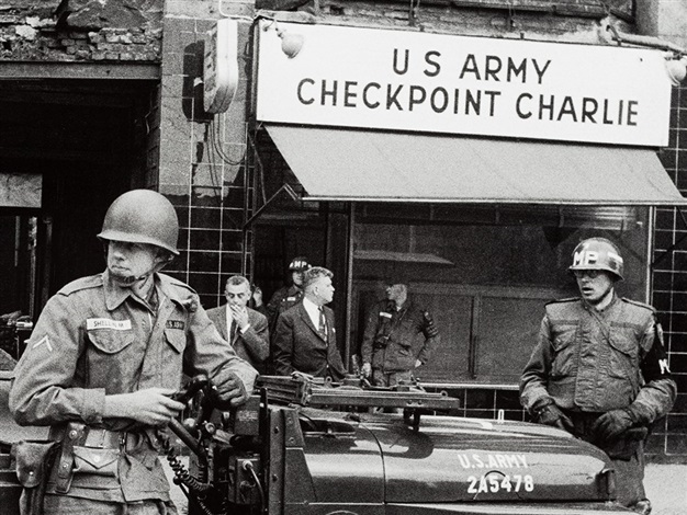 US Army - Checkpoint Charlie, Berlin by Peter Brüchmann on artnet