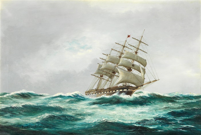 The Great Western of the Black Ball Line by John Bentham-Dinsdale on artnet