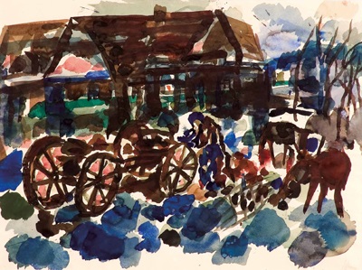 Alltag am Bauernhof by Gustav Hessing on artnet