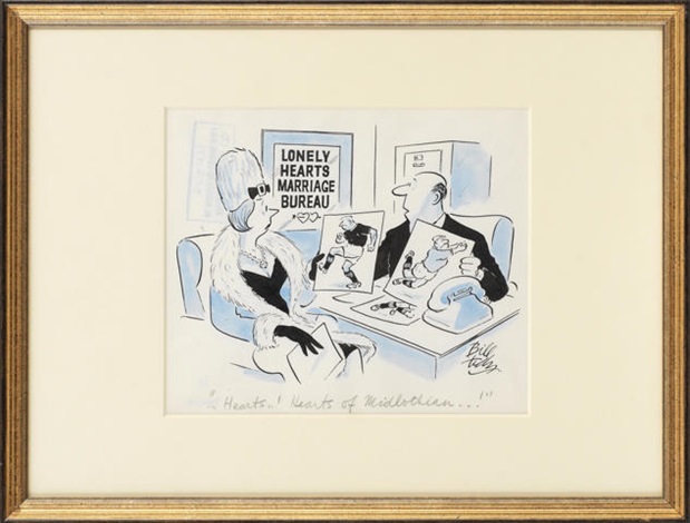 Hearts Hearts of Midlothian.. by Bill Tidy on artnet