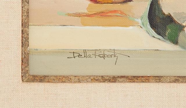 Cyclamen and Pomegranates by Della Roberts on artnet