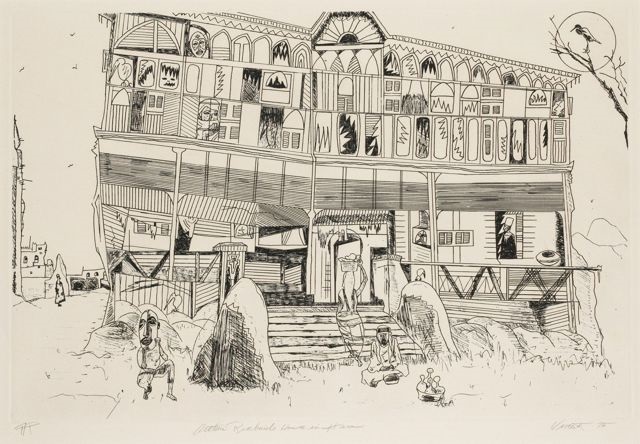 Arthur Rimbauds House in Harar by Vincent D. Smith on artnet
