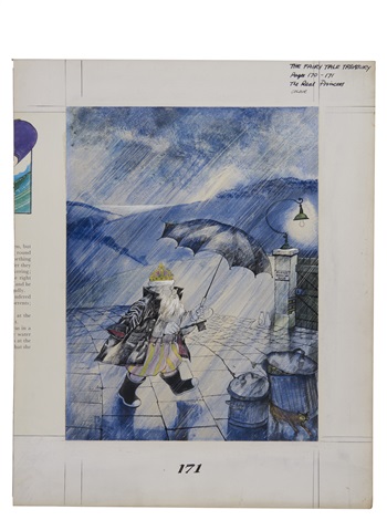 The Real Princess, original artwork for The Fairy Tale Treasury, ed ...
