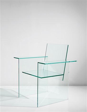 Glass chair by Shiro Kuramata on artnet