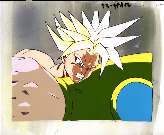 Dragon Ball Z Trunks and Broly by Akira Toriyama on artnet
