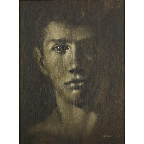 Brown portrait head by Robert R. Bliss on artnet