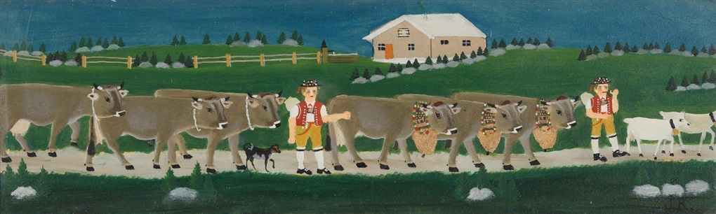 Kleine Alpfahrt by Johannes Rotach on artnet