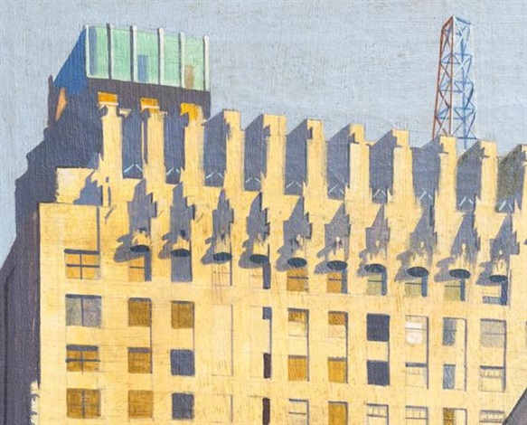 Chanin Building by Charles Sheeler on artnet