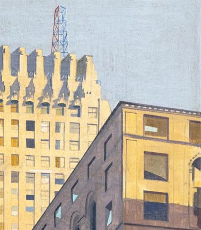 Chanin Building by Charles Sheeler on artnet