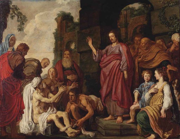 The Raising of Lazarus by Pieter Lastman on artnet