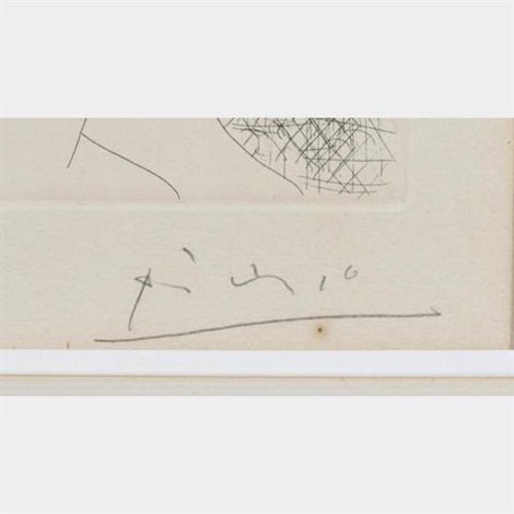 Femme nue devant une Statue by Pablo Picasso on artnet