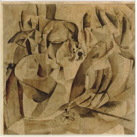 Marcel Duchamp Portrait Of Chess Players
