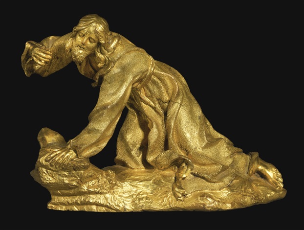 Christ on the road to calvary by Alessandro Algardi (l'Algarde) on artnet