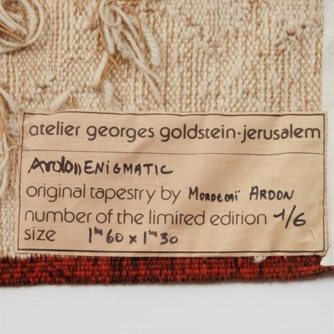 ENIGMATIC by Mordechai Ardon on artnet