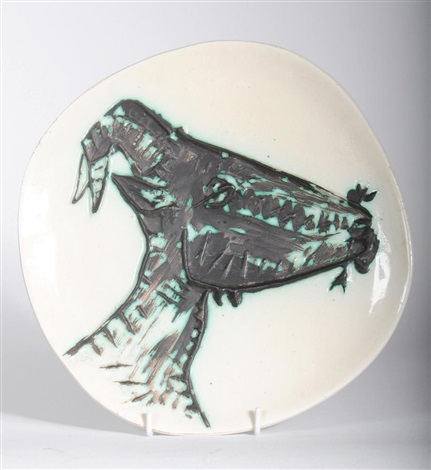 A Madoura plate of rounded lozenge form by Pablo Picasso on artnet