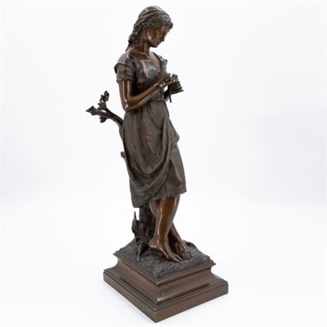 Bronze Sculpture of a Woman by Juan Terville on artnet