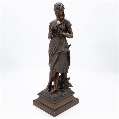 Bronze Sculpture of a Woman by Juan Terville on artnet