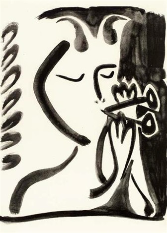 Musician faun no.3 by Pablo Picasso on artnet