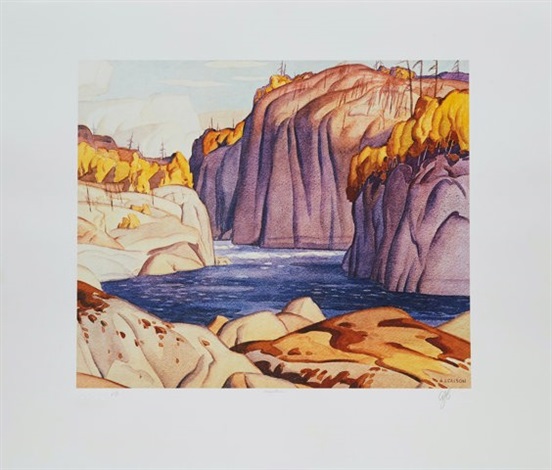 A.J. Casson The Group of Seven Commemorative Anniversary Suite Folio ...