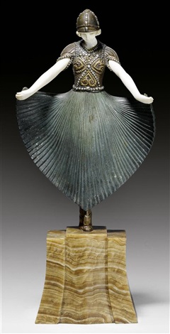 Actress by Demetre Chiparus on artnet