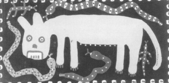 Tiger and serpents by Richard Burnside on artnet