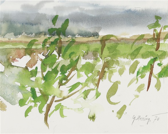 Landschaft by Gustav Hessing on artnet