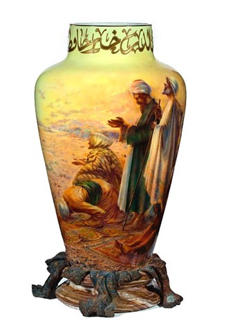 Prayers in the desert by Andre Dore on artnet