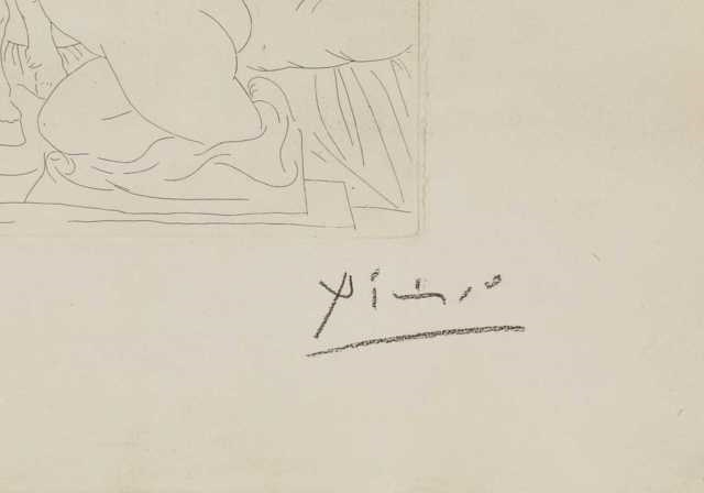 Le Repos du Sculpteur devant un Centaure et une Femme from the Vollard ...