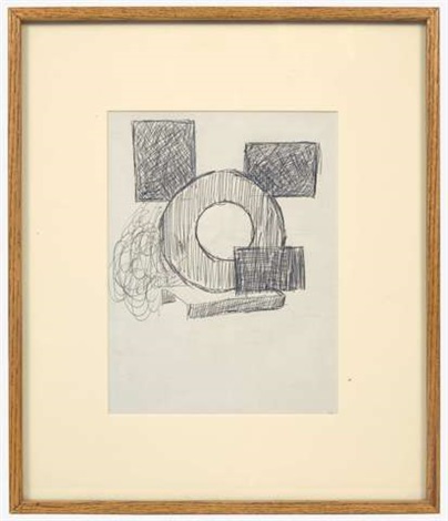 Circle Study Two-Sided Drawing Study for Sculpture by David Smith on artnet