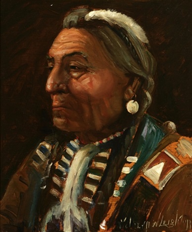 Chief Three Bears - Deceased, Blackfoot Tribe, Montana by Kathryn ...
