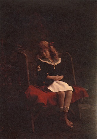 Portrait of Georgia Engelhard in sailor coat by Alfred Stieglitz on artnet