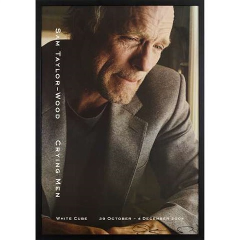 CRYING MEN EXHIBITION POSTER by Sam Taylor-Johnson on artnet