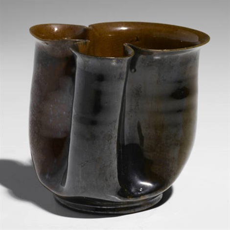Vase by George Edgar Ohr on artnet