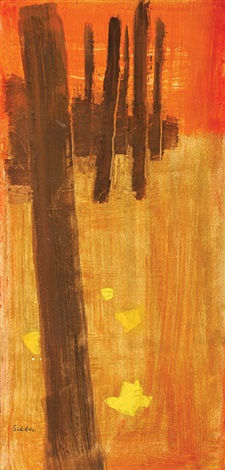 Trees and leaves by Shalom Sebba on artnet