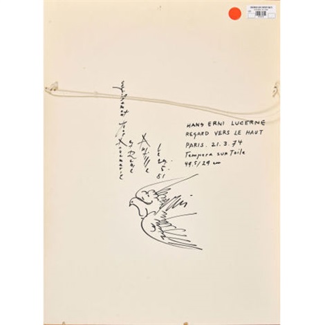 Regard vers le haut by Hans Erni on artnet