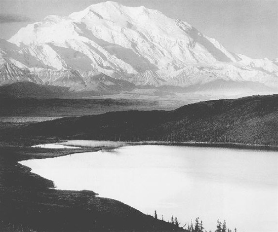 Mt. McKinley and Wonder Lake, Mount McKinley National Park, Alaska by ...