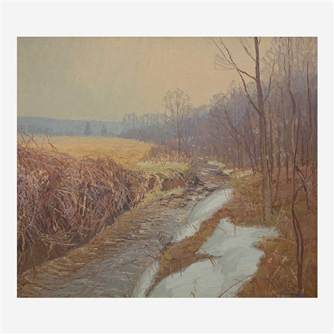 Johnsons Brook Above Centre Bridge by Kenneth R. Nunamaker on artnet
