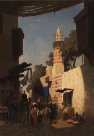 Rue passante au Caire by Charles Théodore (Frère Bey) Frère on artnet