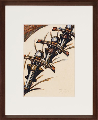 Speedway by Sybil Andrews on artnet