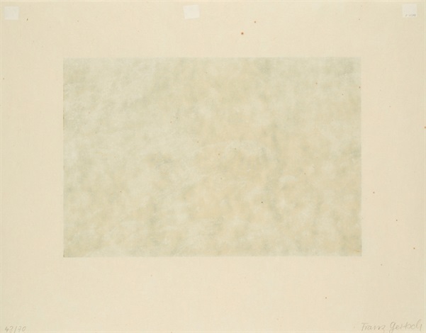 Cima del Mar Detail 9 by Franz Gertsch on artnet