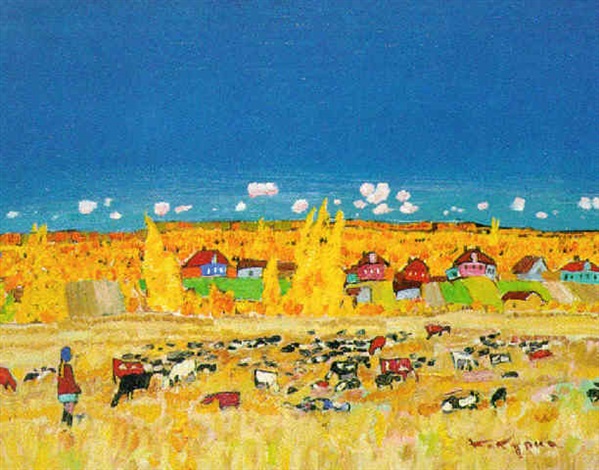 La petite bergère by Valeri Kokourine on artnet