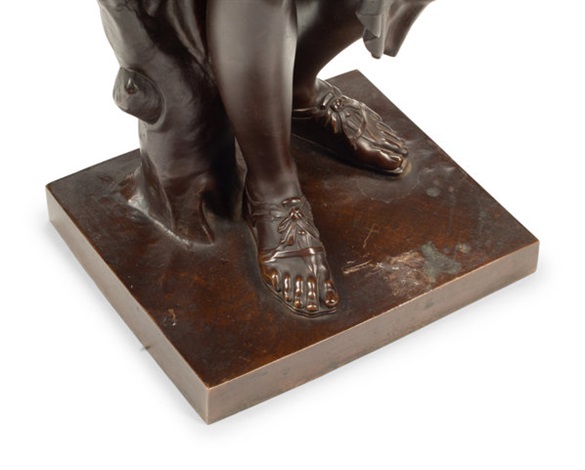 A French Neoclassical Bronze Figure by Ferdinand Barbedienne (Co.) on ...