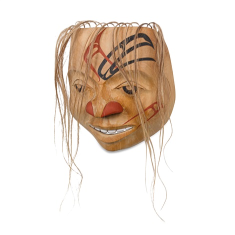 A Victor Reece mask, Raven Prince, 1991 by Victor Reece on artnet
