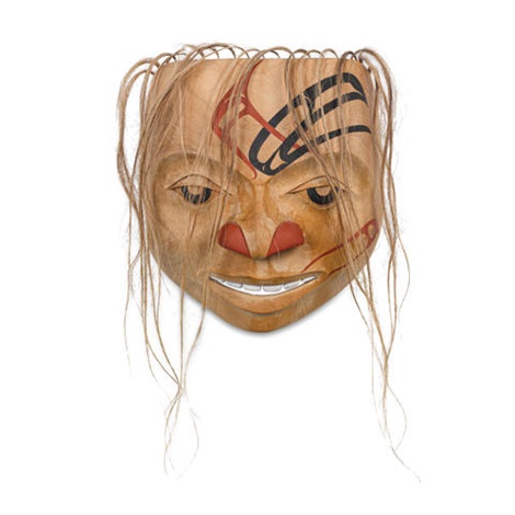 A Victor Reece mask, Raven Prince, 1991 by Victor Reece on artnet